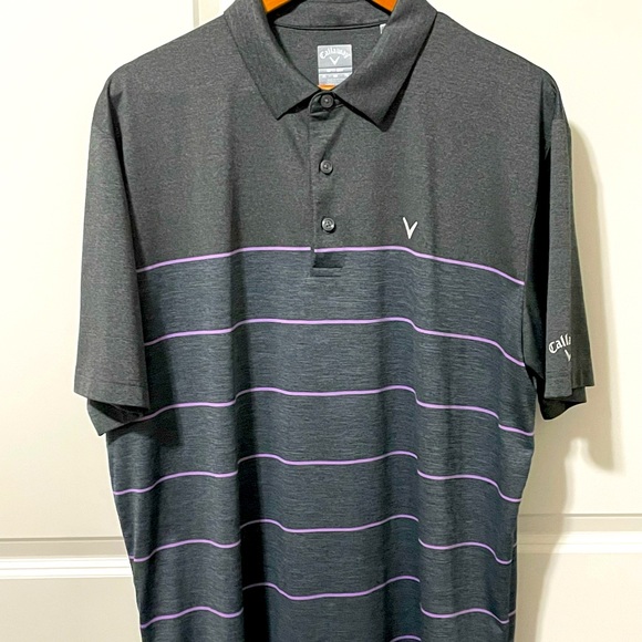 Callaway | Shirts | Callaway Mens 3 Button Short Sleeve Golf Polo Shirt ...